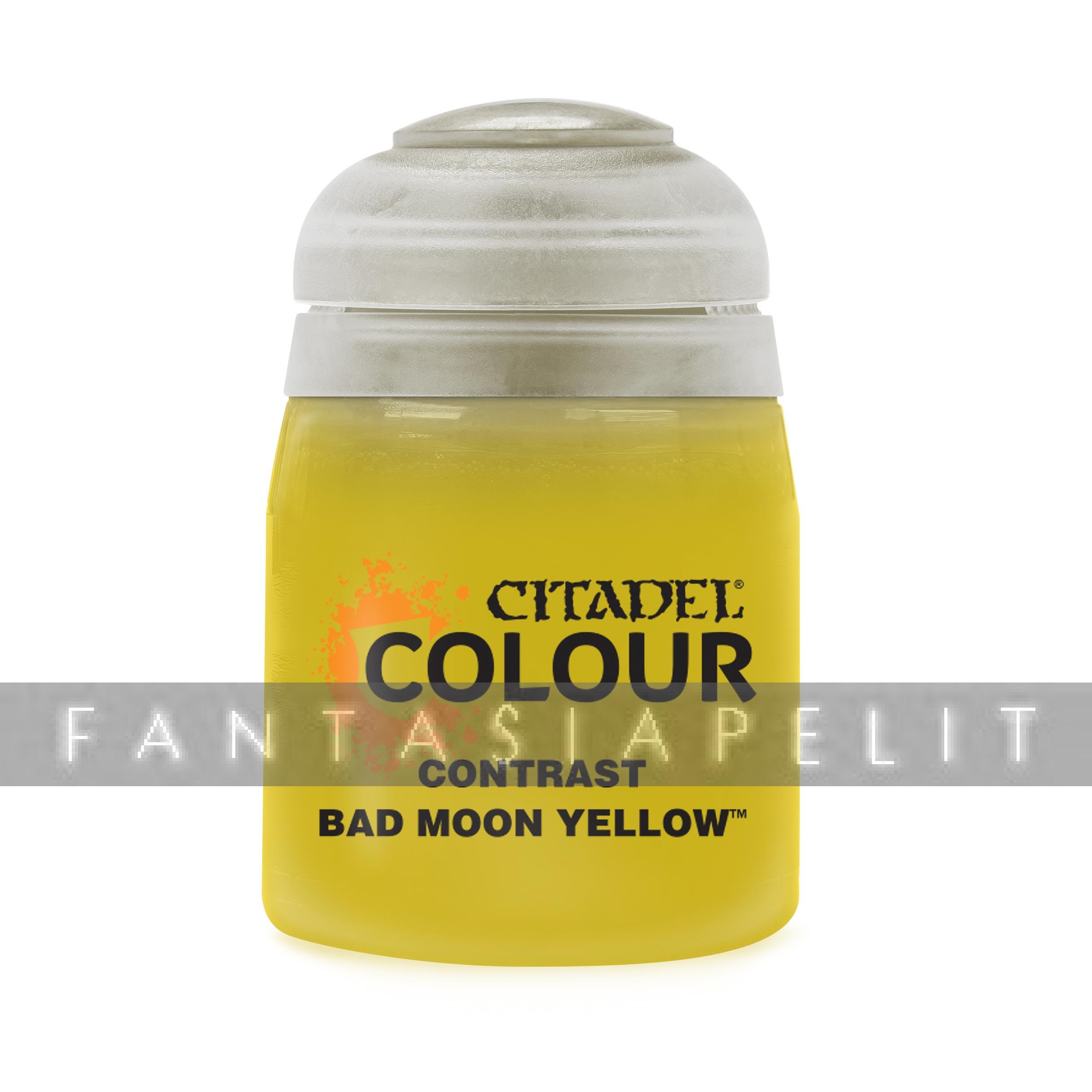 Fantasiapelit - verkkokauppa - Citadel Contrast: Bad Moon Yellow (18ml ...