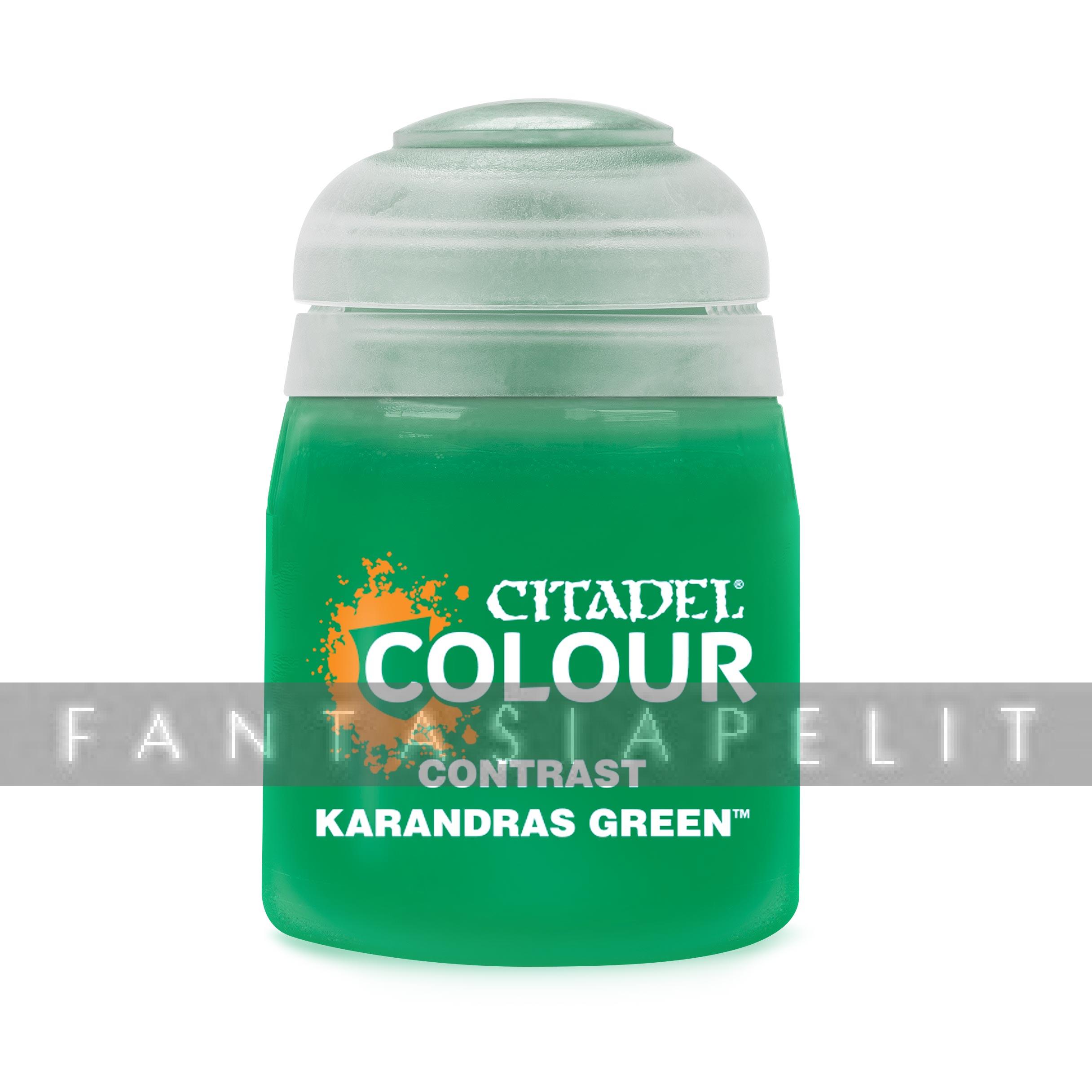 Fantasiapelit - verkkokauppa - Citadel Contrast: Karandras Green (18ml ...