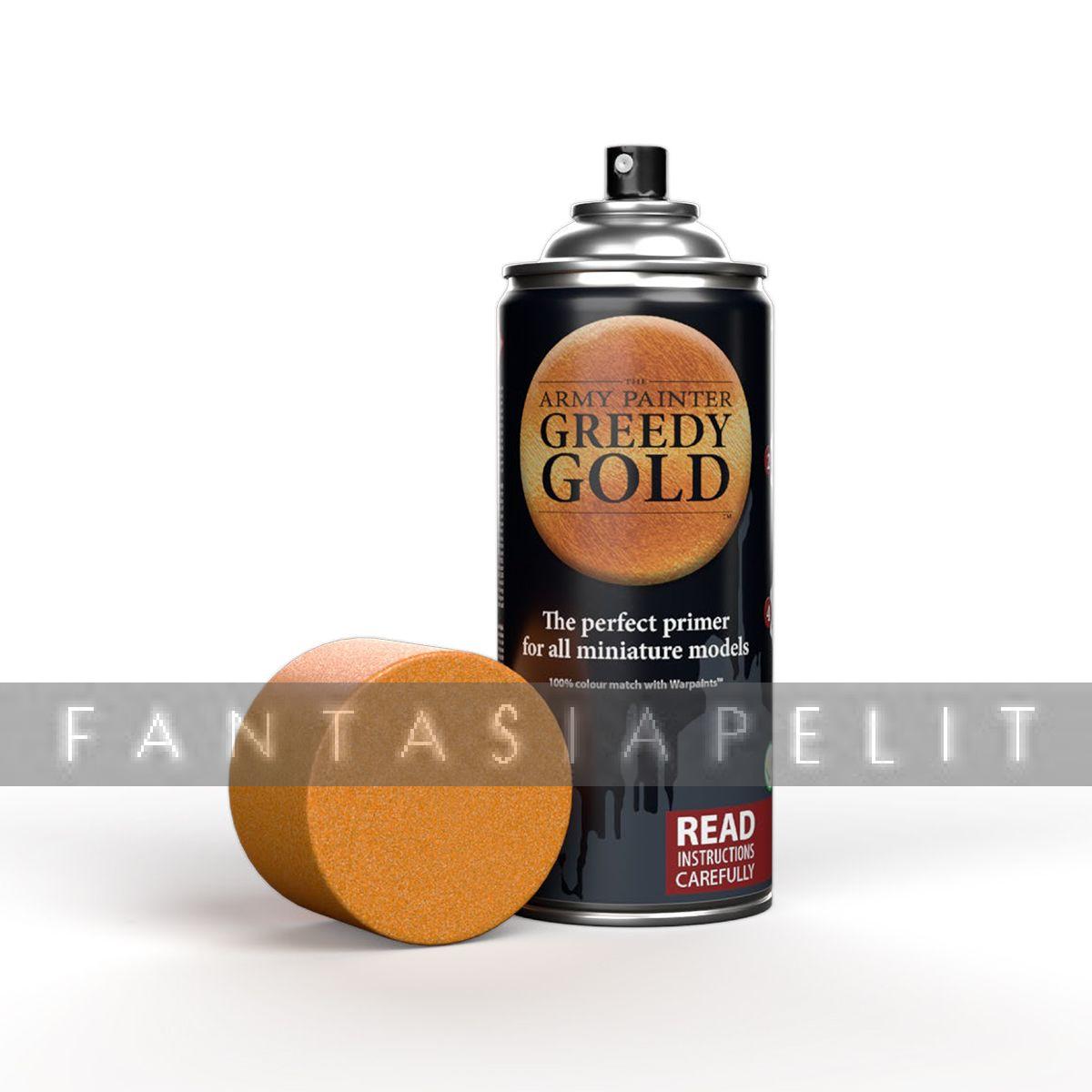 Fantasiapelit - verkkokauppa - Colour Primer - Greedy Gold Spray ...