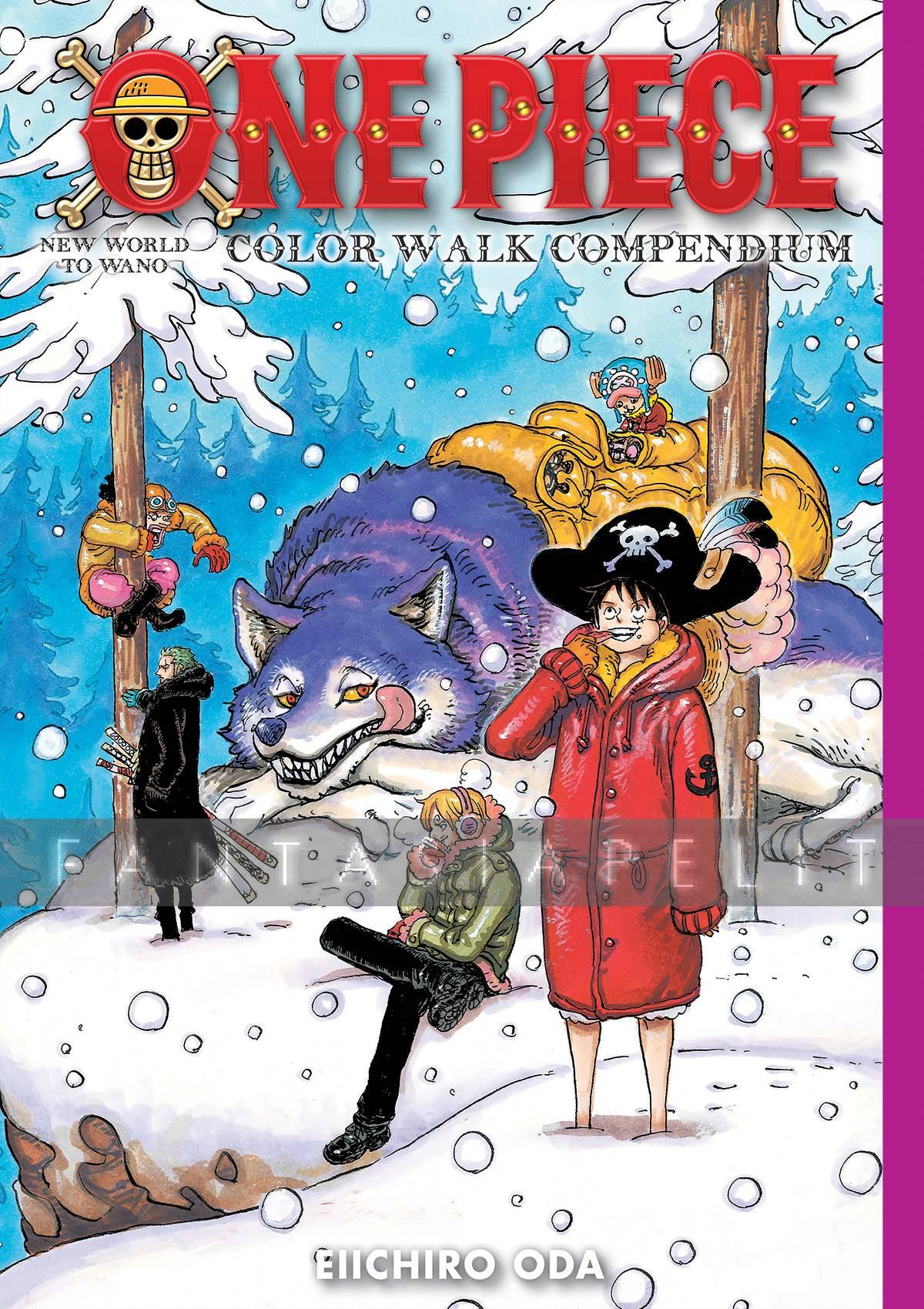 Fantasiapelit - verkkokauppa - One Piece Color Walk Compendium: New ...