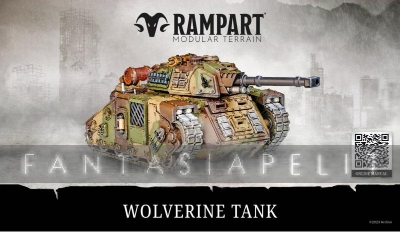 Fantasiapelit - verkkokauppa - Rampart: Wolverine Tank // viivakoodi ...
