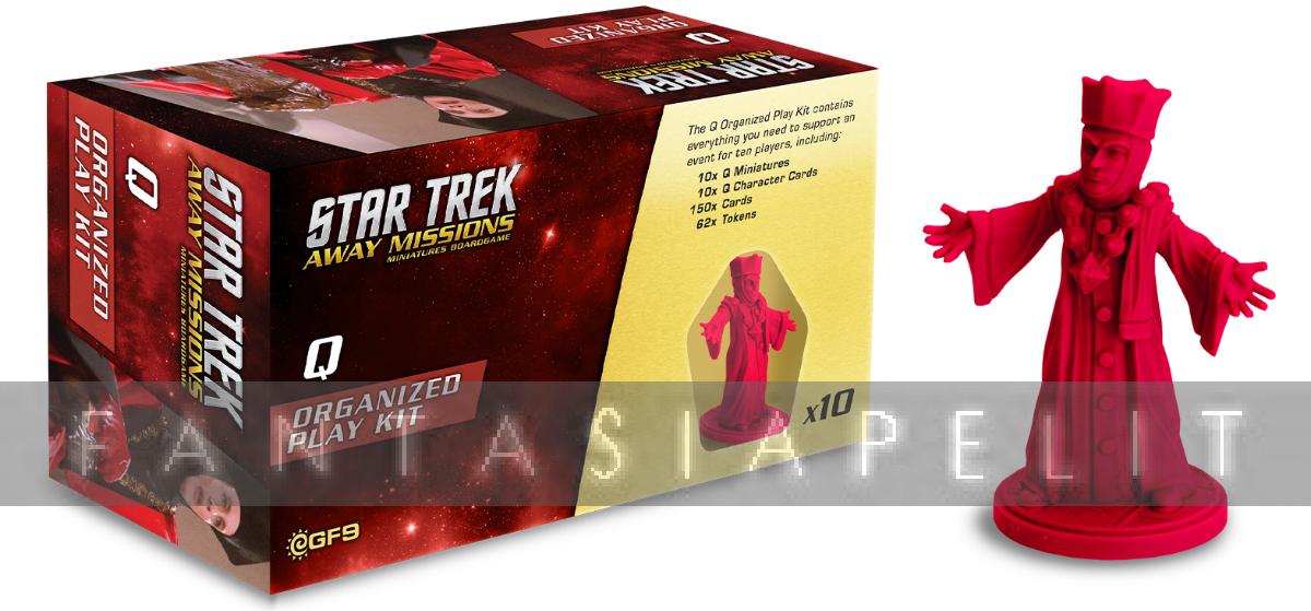 Fantasiapelit - verkkokauppa - Star Trek Away Missions: Q Organized ...