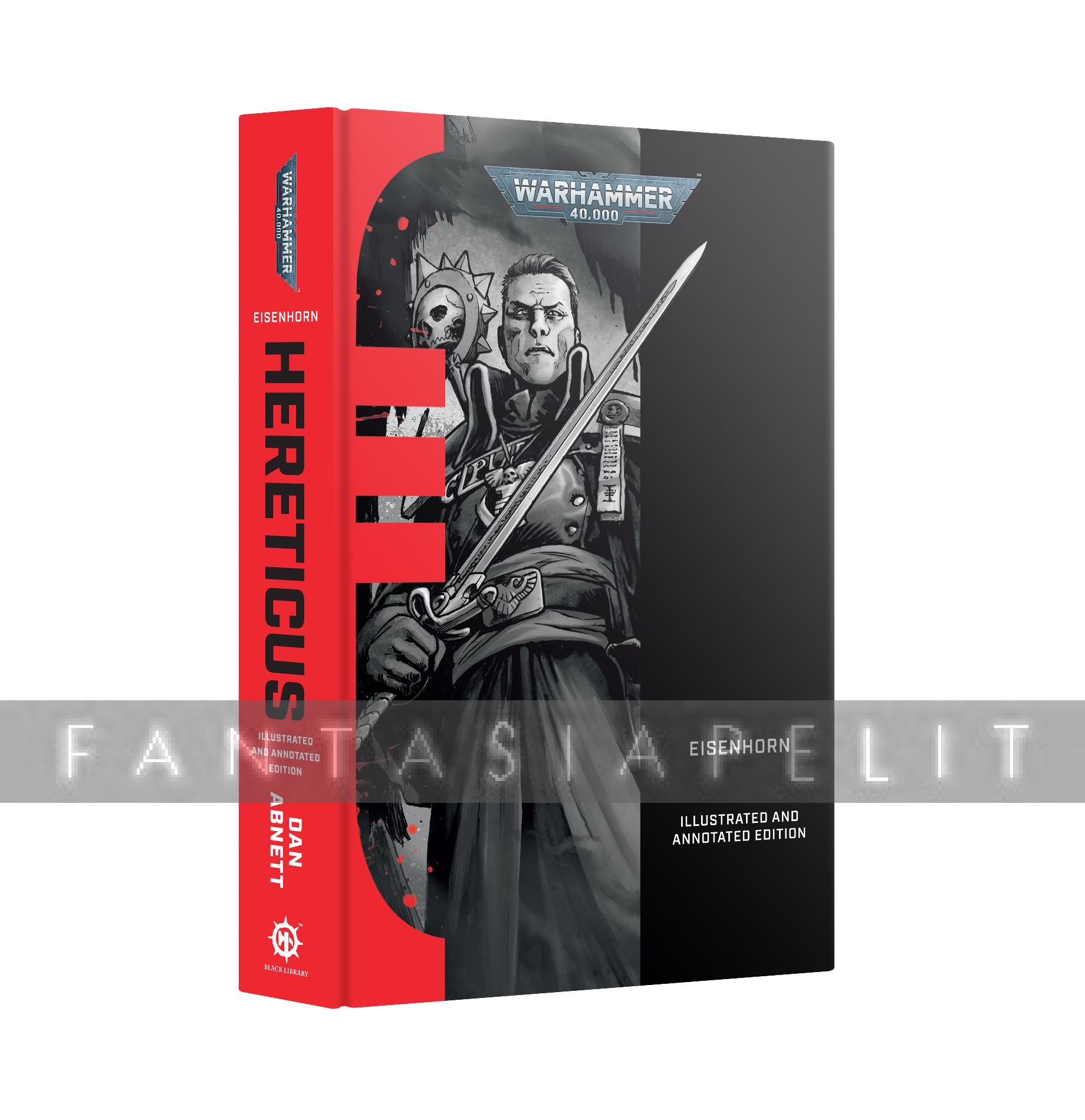 Fantasiapelit - verkkokauppa - Hereticus Illustrated (HC) // viivakoodi ...