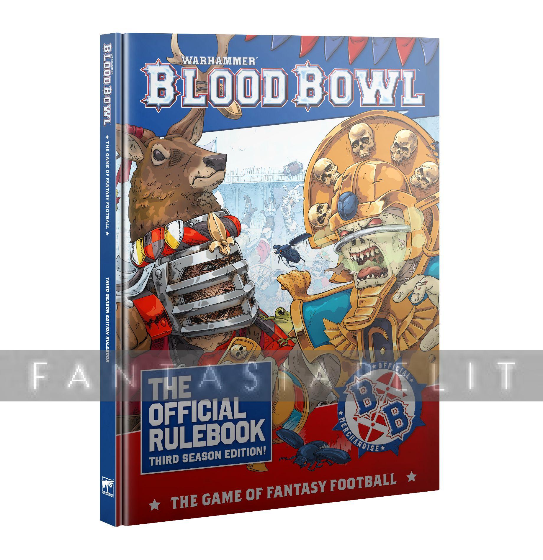 Fantasiapelit - verkkokauppa - Blood Bowl Rulebook 3rd Season Edition ...